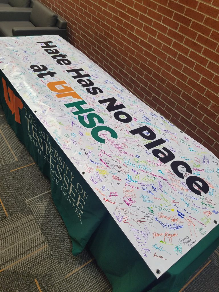Anti-hate poster - UTHSC News