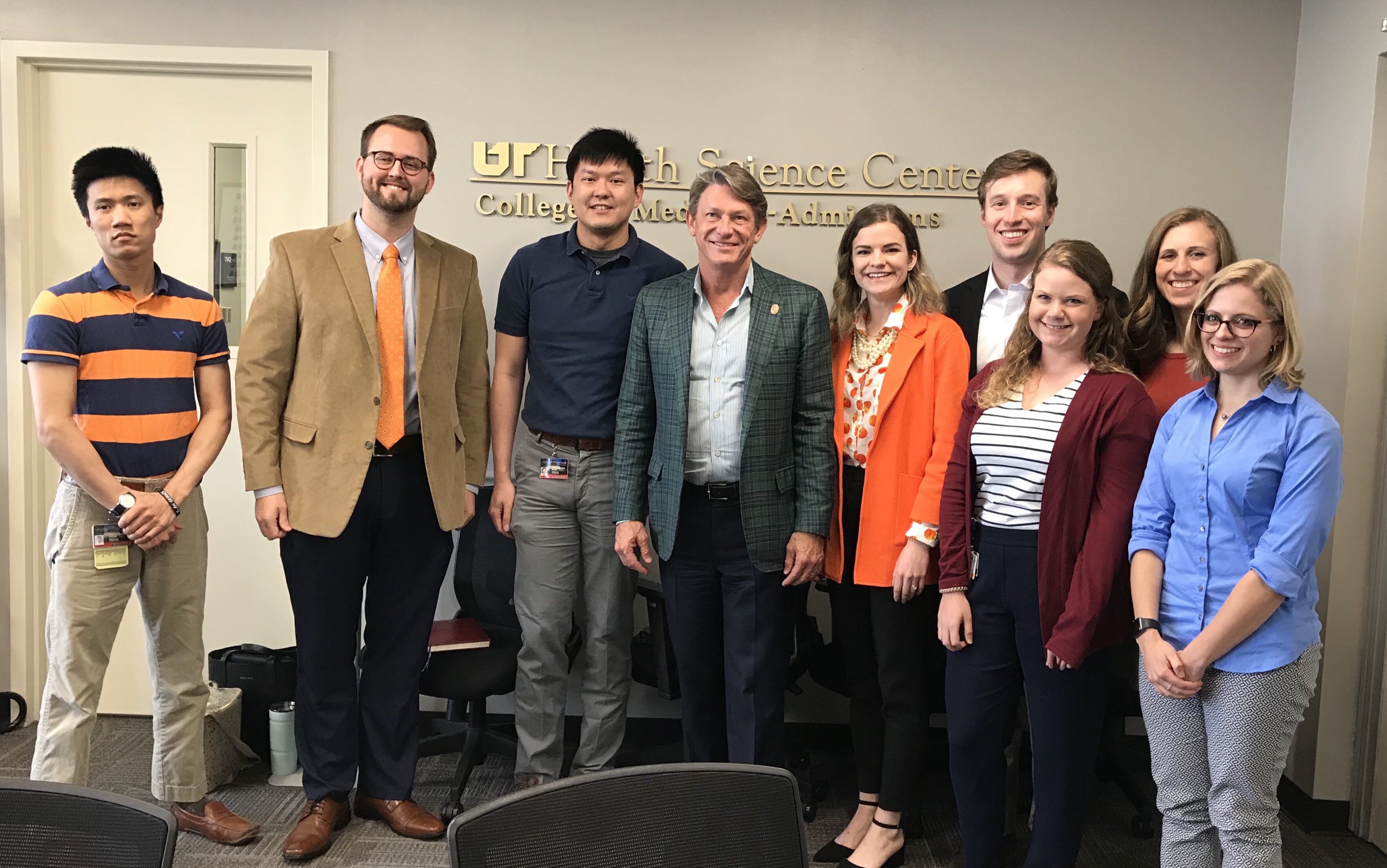 UT Interim President Boyd Meets with Medical Students at UTHSC - UTHSC News